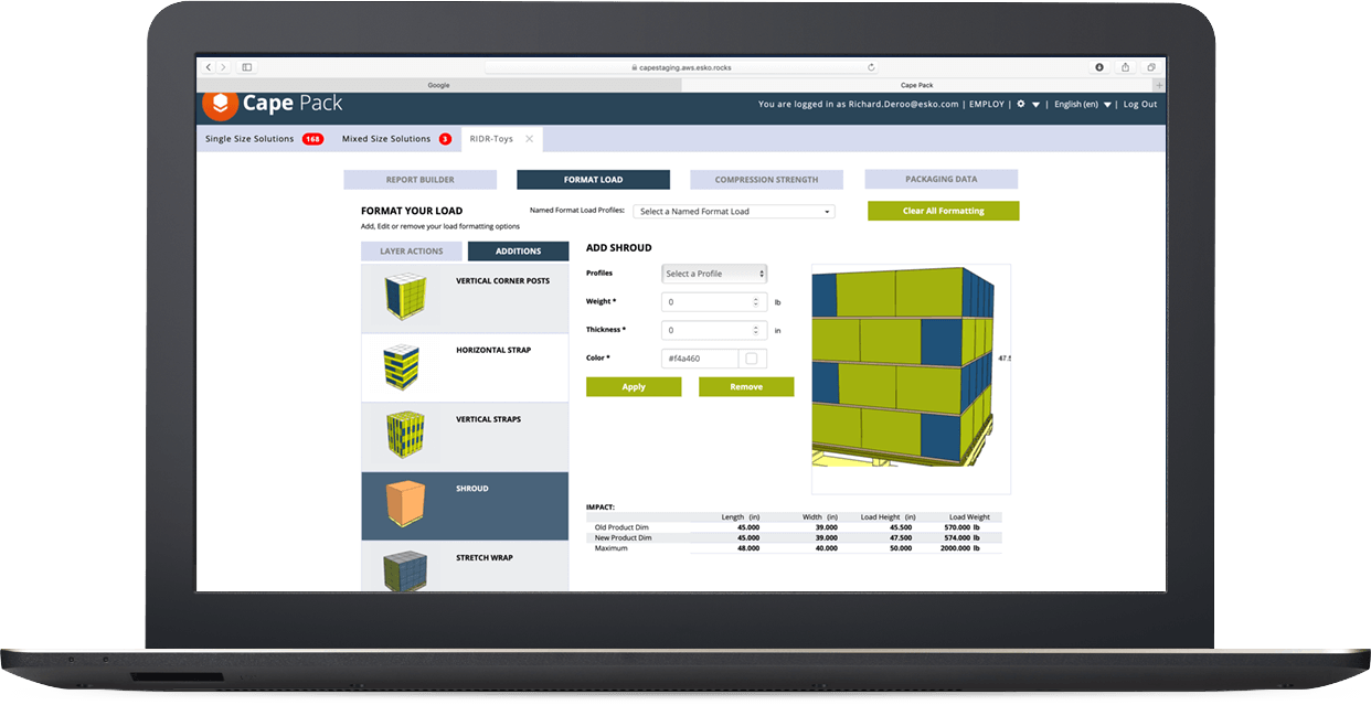 Ash X Gary Paletización